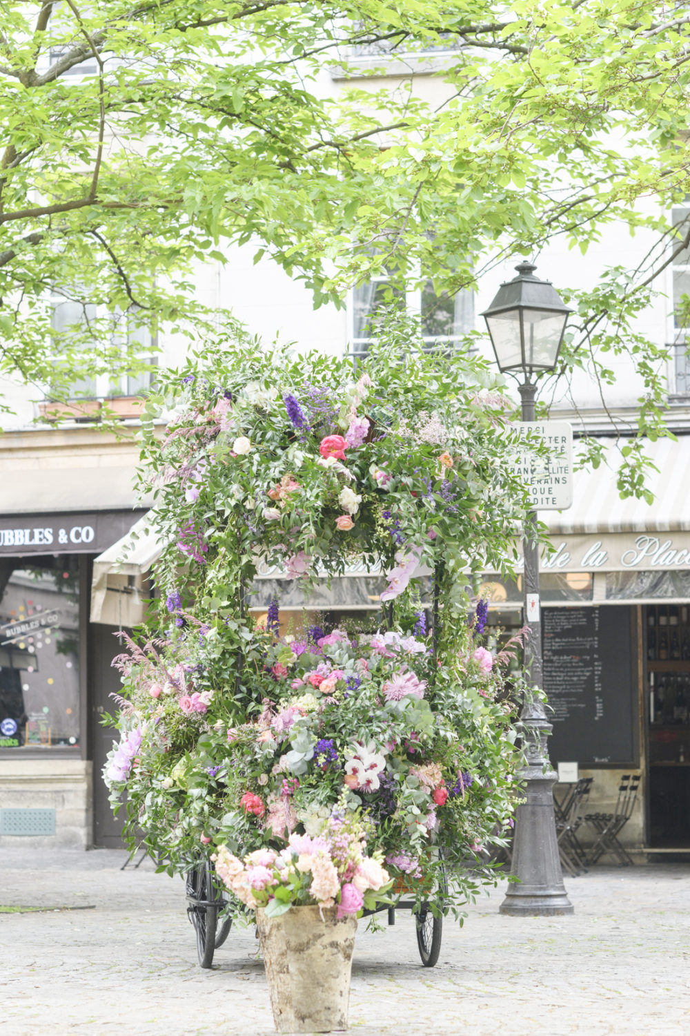 Flowers on the Streets of Paris
