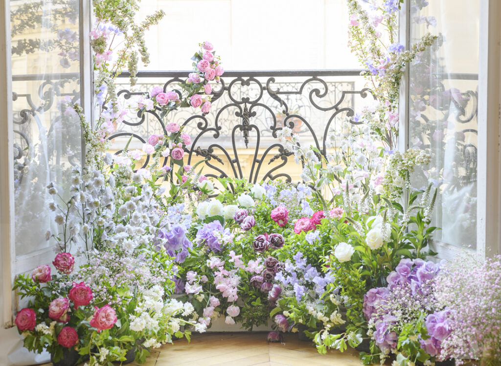 Parisian Apartment Floral Fantasy